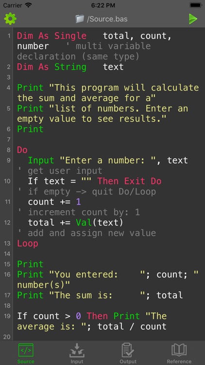 BASIC Programming Compiler By Ketan Appa