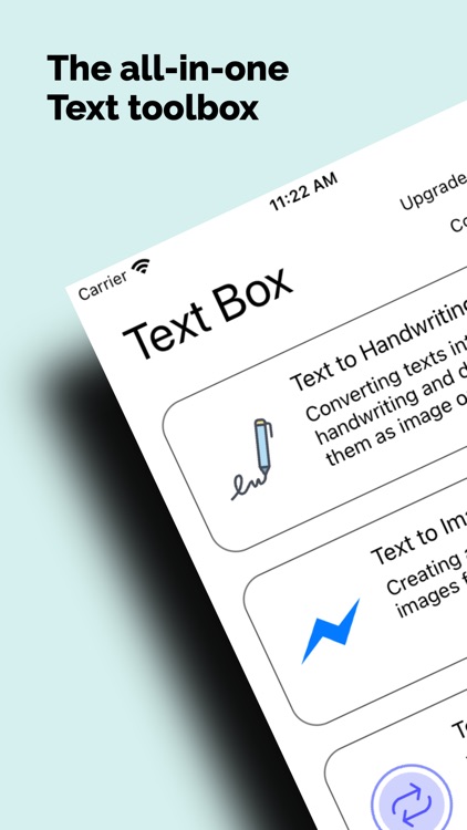 Text Box Handwriting convert by 余 张