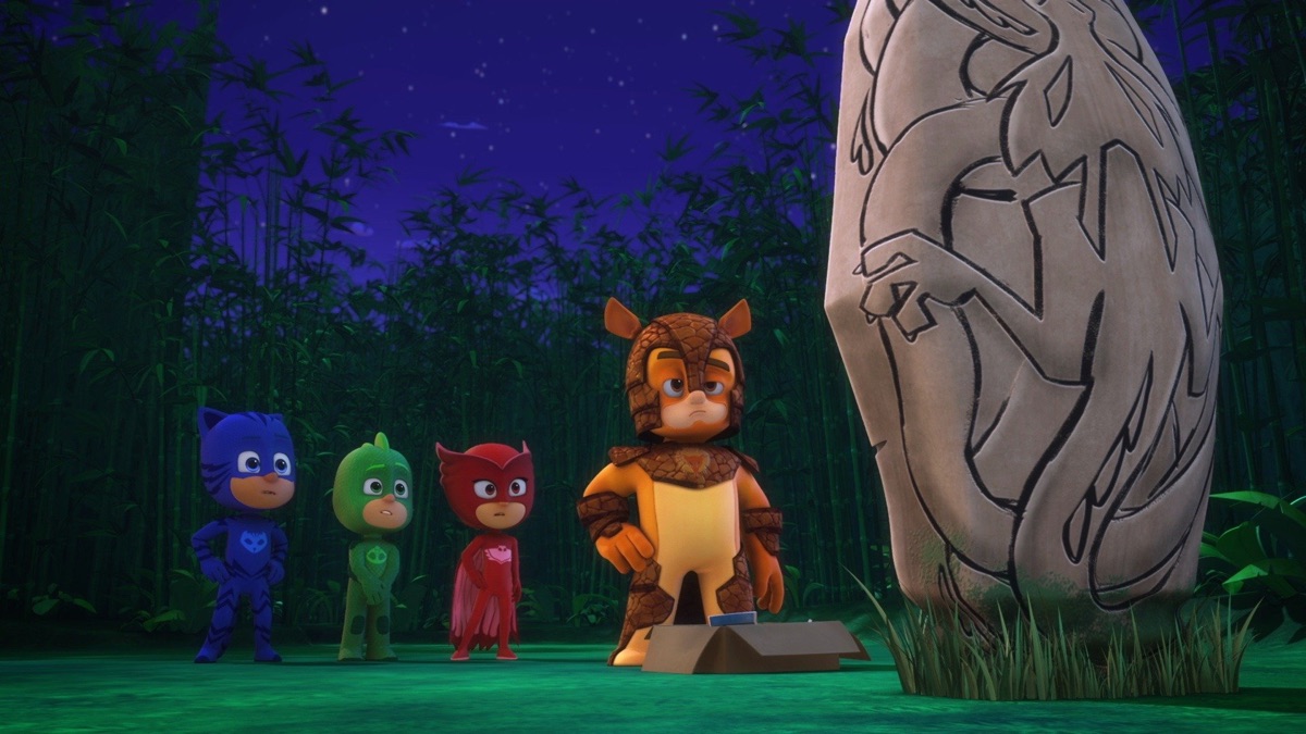 Les travaux d'Armadylan / Perdu dans l'espace - PJ Masks (saison 4 ...