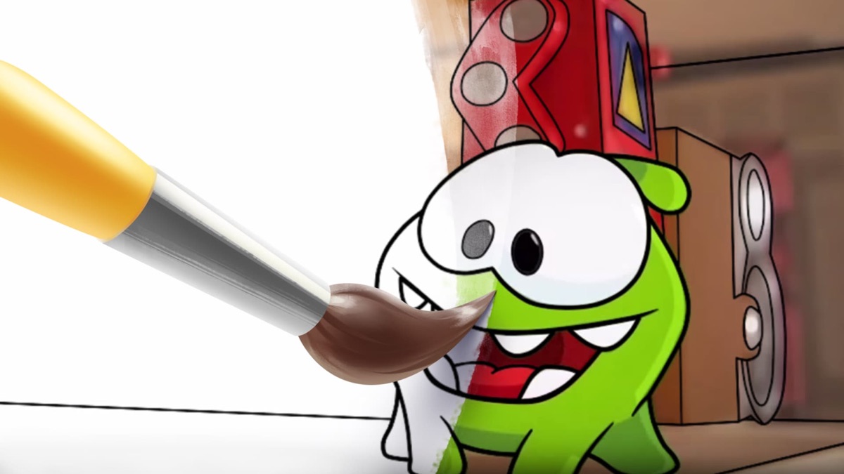 Coloring Books with Om Nom - Apple TV