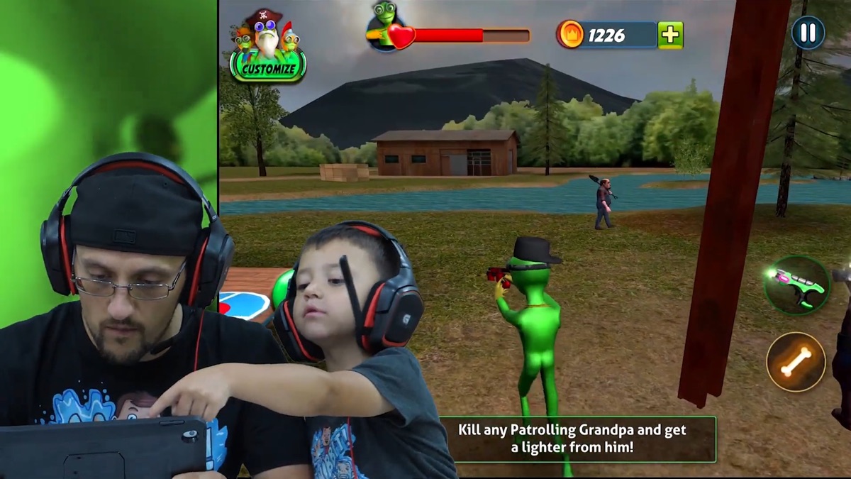 ‎Scary Green Baldi – FGTeeV (Season 3, Episode 9) - Apple TV (CA)