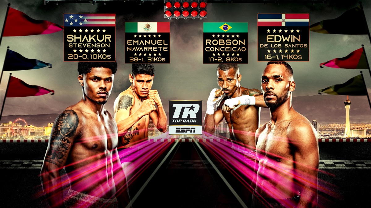 En Español - Top Rank Boxing on ESPN: Stevenson vs. De Los Santos - Top ...