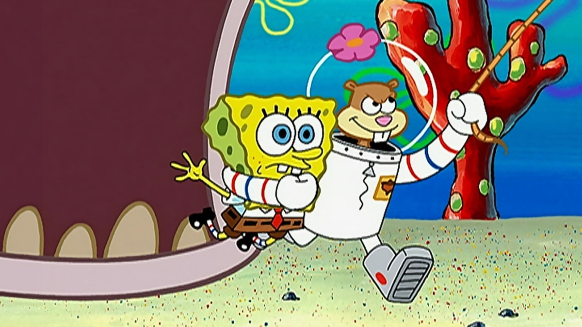 Spongebob Sorride A Squiddy SpongeBob SquarePants" Squid On