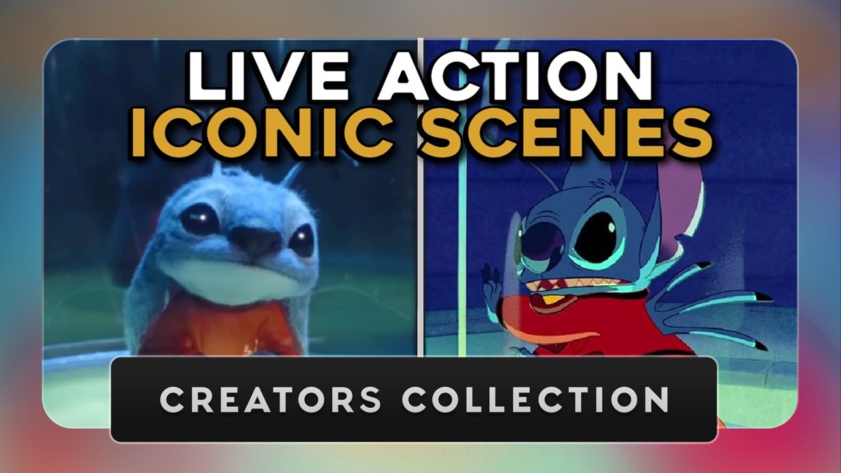 ‎Lilo & Stitch Animated Scenes Recreated in Live Action | Screen Rant | Creators Collection ...