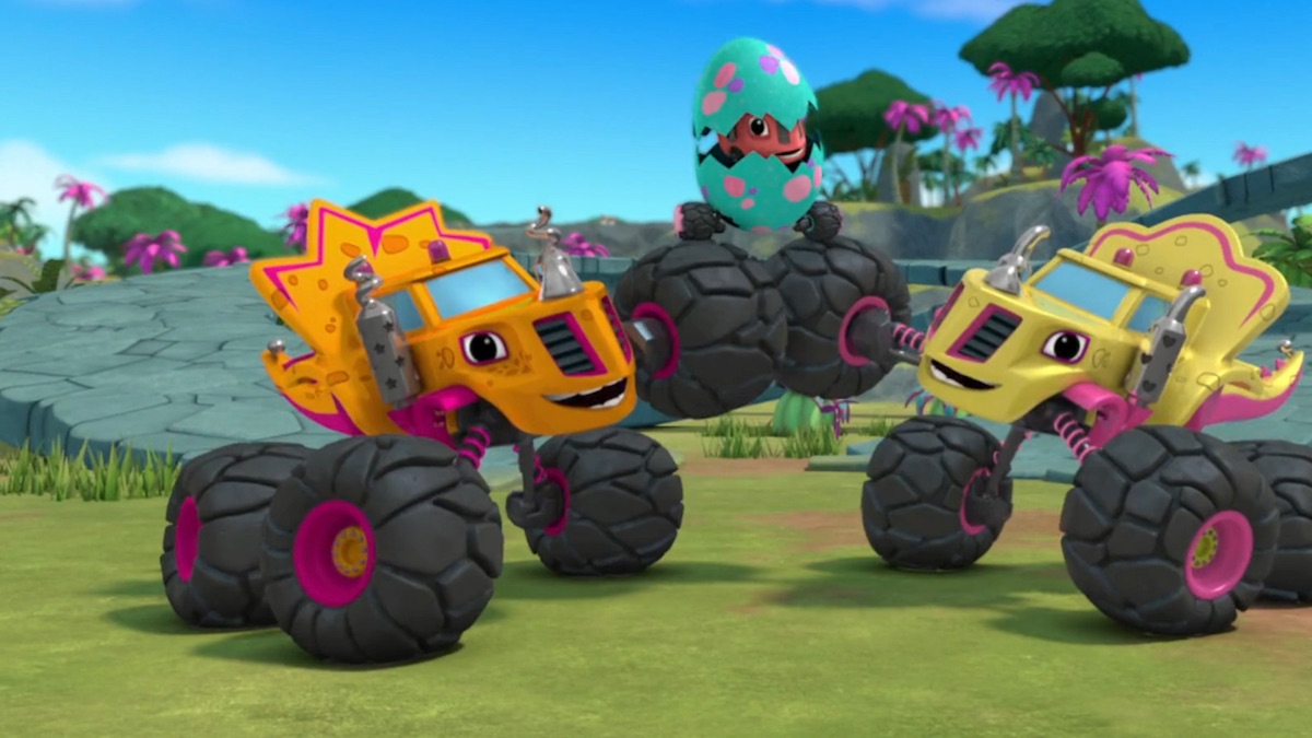 ‎Dino Smash! – Blaze and the Monster Machines (Season 9, Episode 1 ...