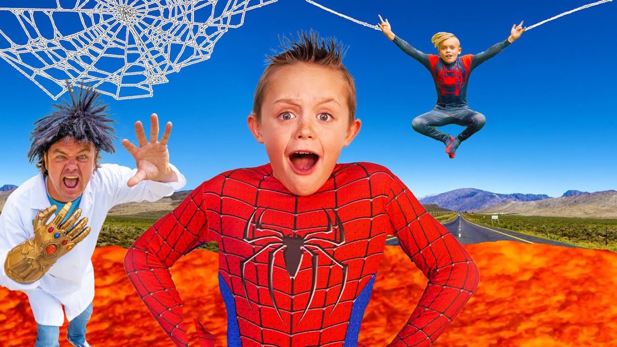 ‎Spiderman Vs. Sneaky Villain! – The Fun Squad (säsong 1, avsnitt 15 ...