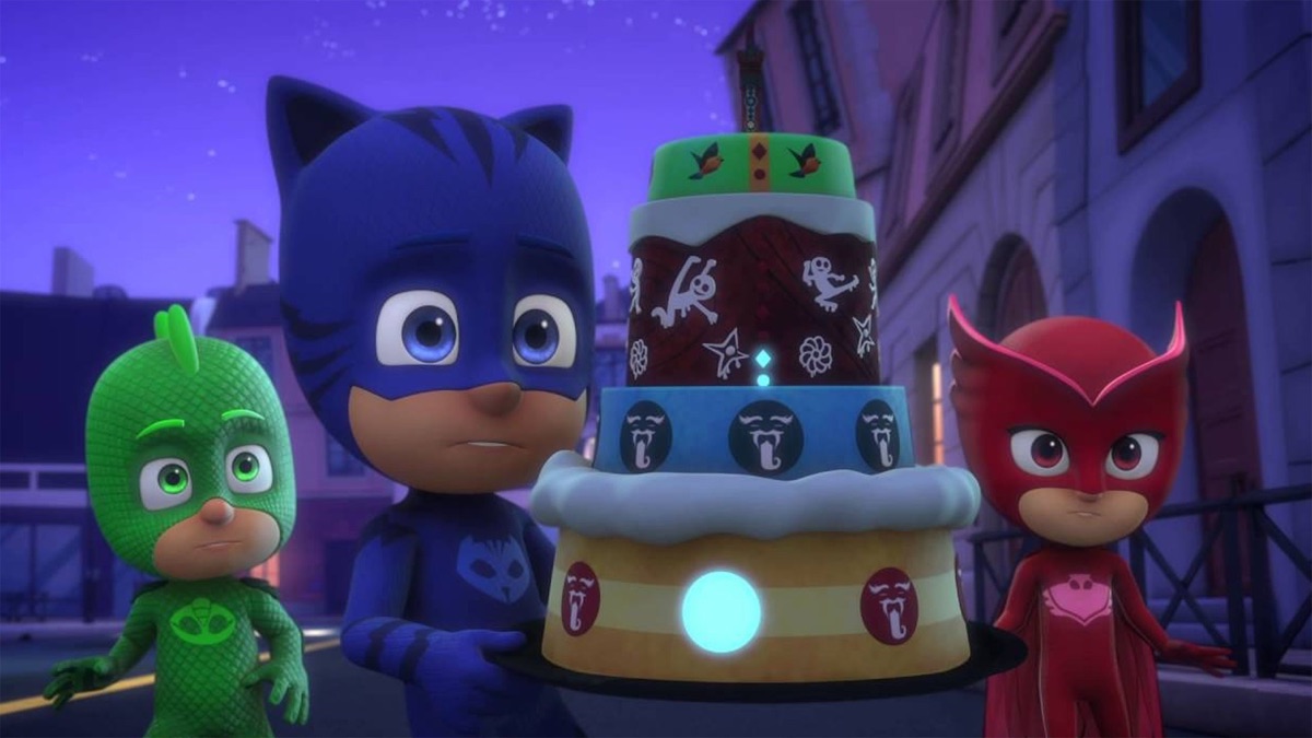 Catboy and the Great Birthday Cake Rescue - PJ Masks (Series 1, Episode ...