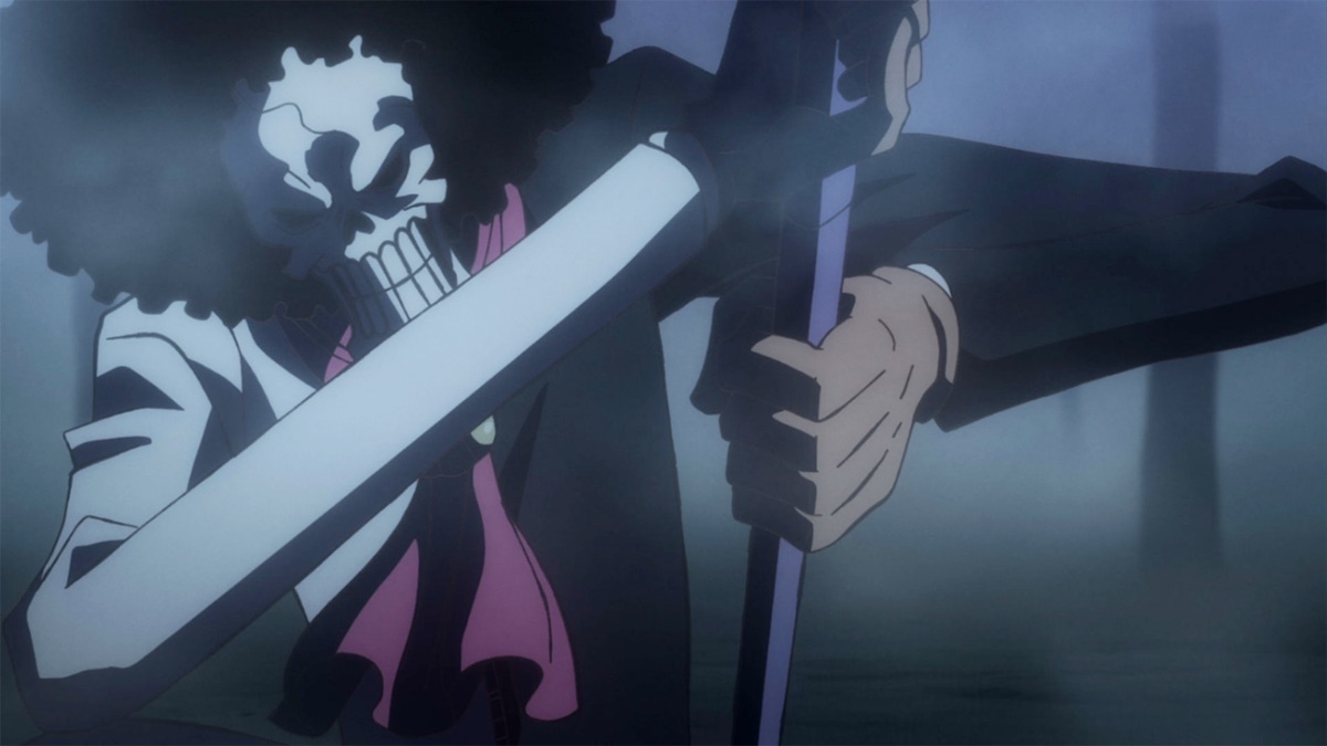 ‎Slash the Nightmare - Brook Draws His Freezing Sword! – One Piece ...