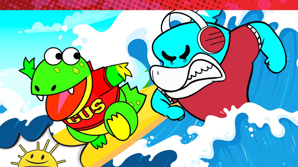 ‎Gus the Gummy Gator Learns To Surf! - Ryan's World (Series 2, Episode ...