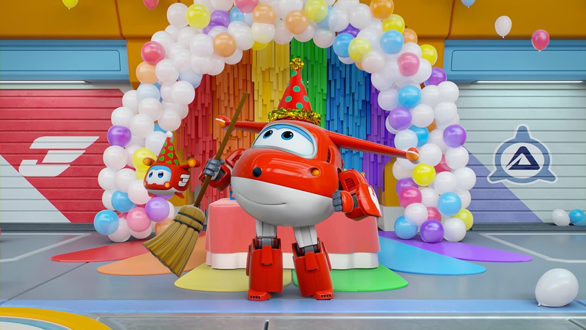 Jett's Birthday Party / Super Wings Speed Squad – Super Wings (Season 7 ...
