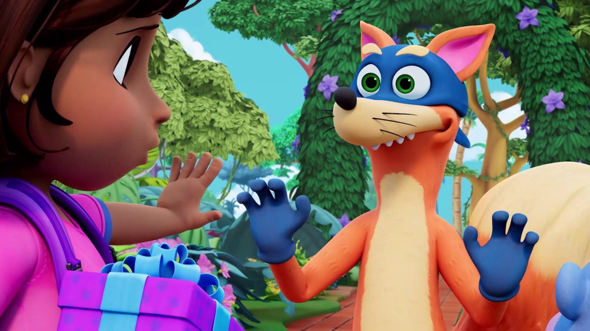 Big Red Chicken Wake Up! / The Mystery Gift - Dora (Series 1, Episode ...