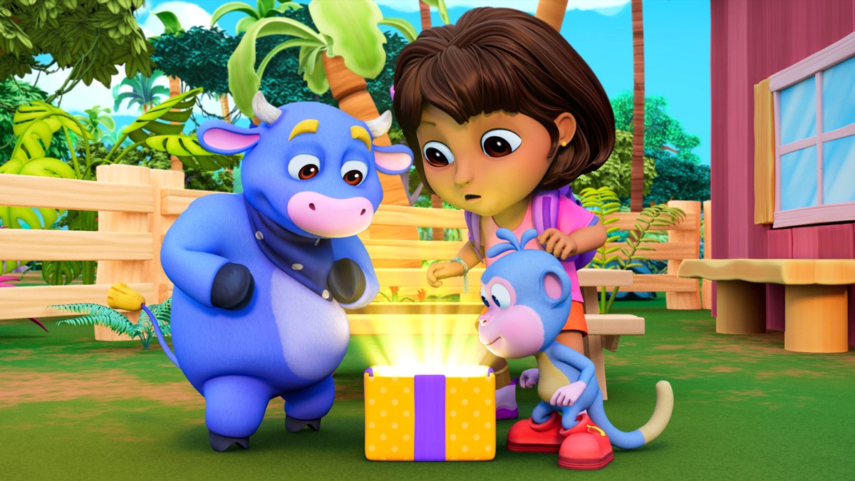 Big Red Chicken Wake Up!; The Mystery Gift - DORA (Season 1, Episode ...