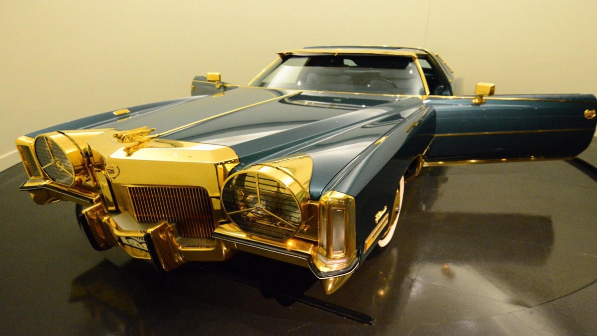 Gold Superfly Cadillac