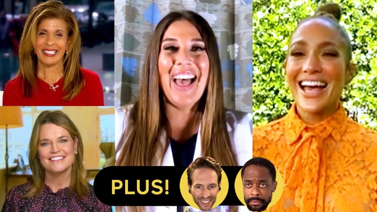 Savannah Guthrie, Hoda Kotb and Jennifer Lopez; Cast of AP Bio; Dulé ...