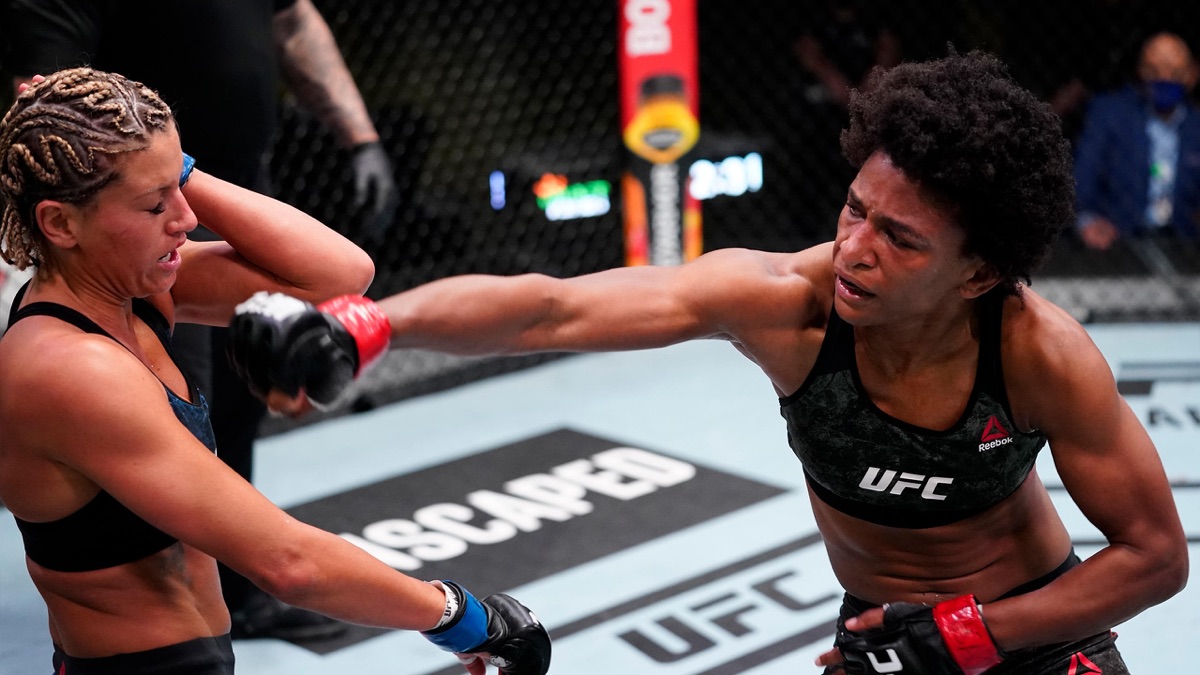Angela Hill vs. Ashley Yoder - UFC Fight Night: Edwards vs. Muhammad ...