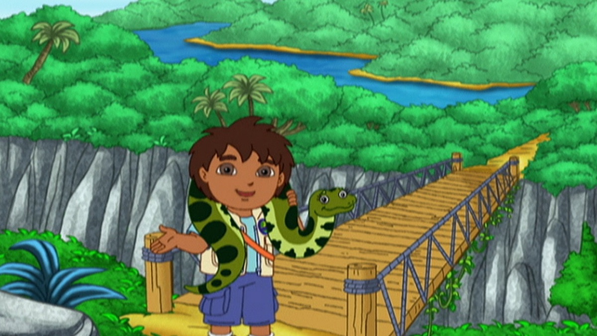 Cool Water For Ana The Anaconda - Go, Diego, Go! (Series 1, Episode 13 ...