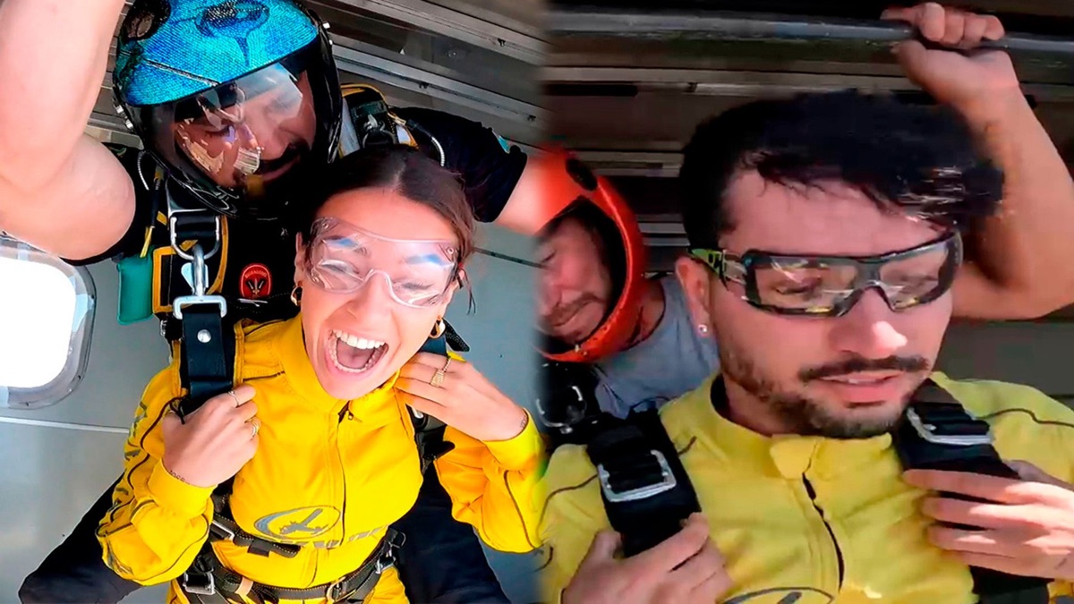 Tania Déniz y Samuel Chávez cometen una locura juntos y saltan 5.000 ...