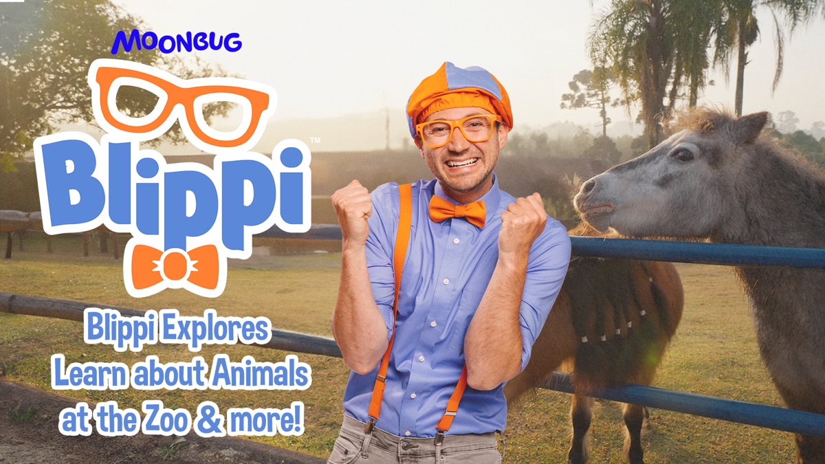 ‎Blippi Explores - Learn about Animals at the Zoo & more! - Apple TV