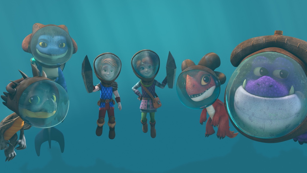 Return to the Sunken City - Dragons Rescue Riders: Heroes of the Sky ...