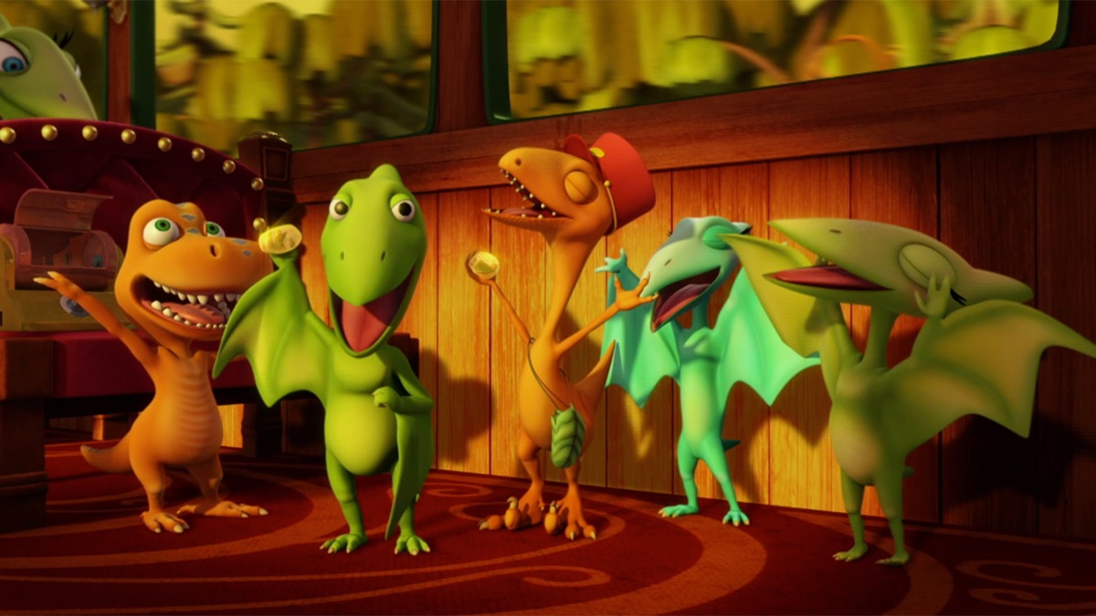 Dome-Headed Dinosaur; Treasure Hunt - Dinosaur Train (Season 2, Episode ...