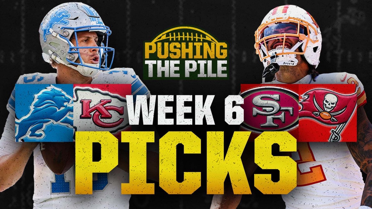 ‎Pushing the Pile: Week 6 NFL Preview & Locks: 49ers-Buccaneers, Jared ...