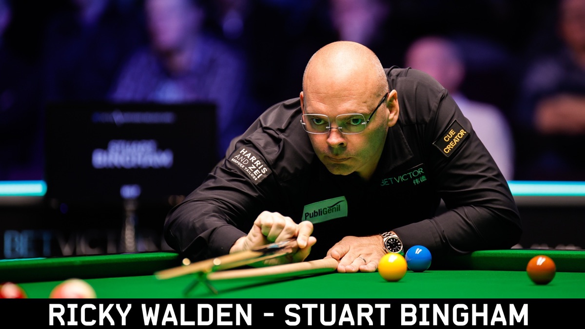 Ricky Walden - Stuart Bingham - Apple TV (UK)