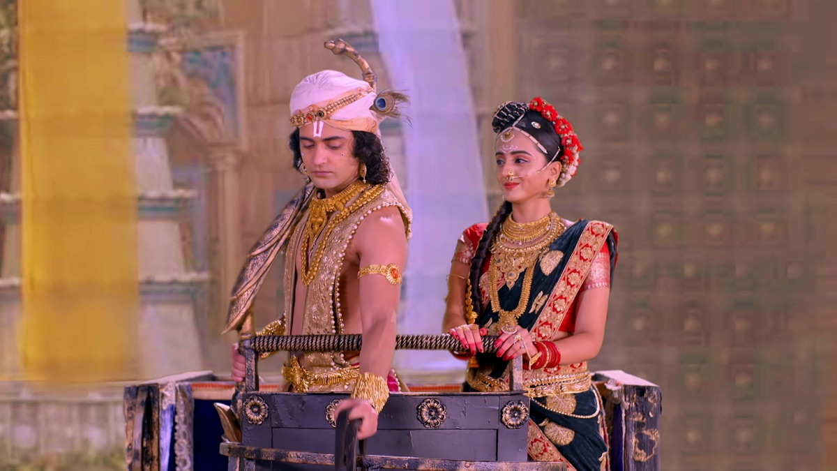 Shrinivas Wins the Swayamvar - Radha Krishna (Season 4, Episode 453 ...