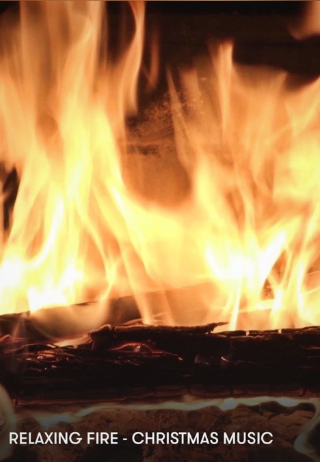 Relaxing Fire - Christmas music - Apple TV
