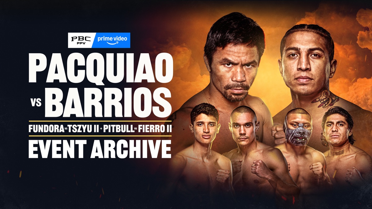 ‎Manny Pacquiao vs. Mario Barrios Weigh-In - PBC Event Archive (Series 72, Episode 4) - Apple TV ...