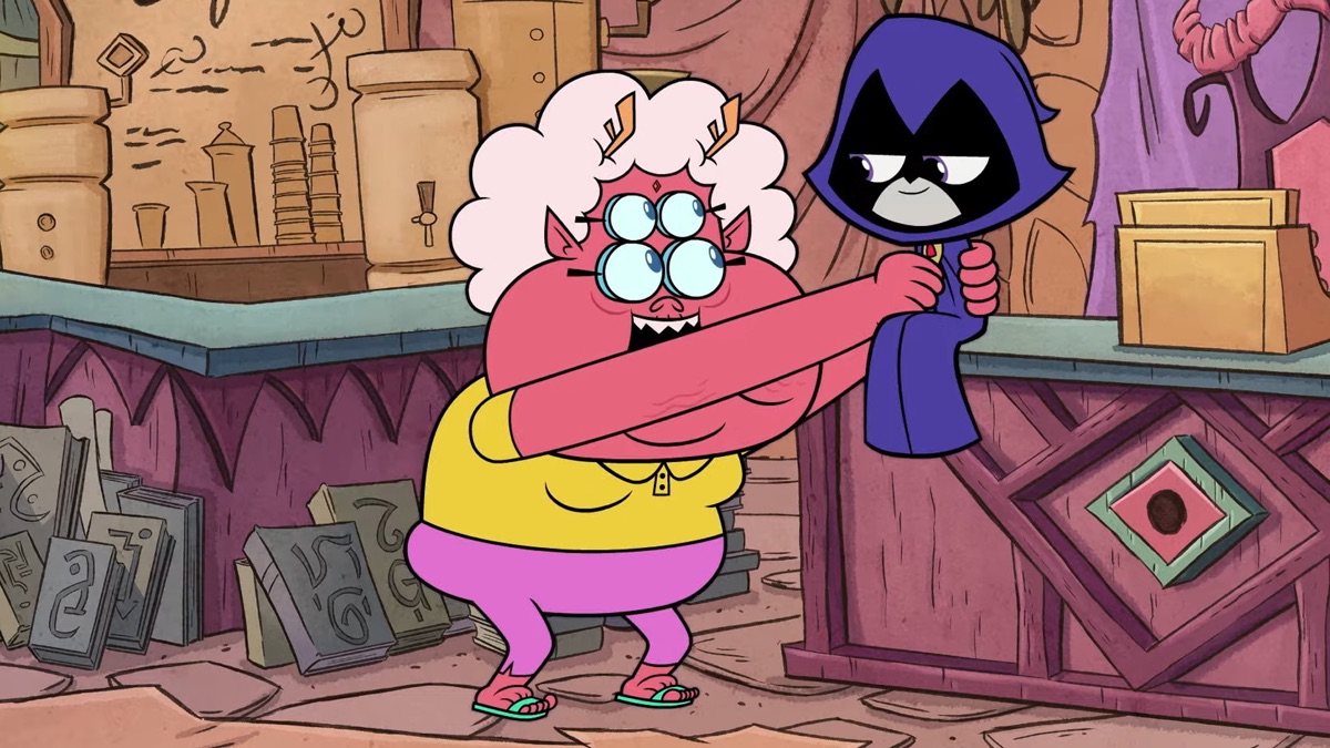 ¡Azarath! ¡Metrion! ¡Librería! - Teen Titans Go! en Español (temporada ...