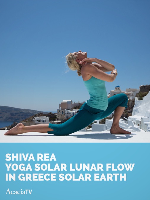 Shiva Rea Yoga Solar Lunar Flow in Greece Solar Earth - Water Vinyasa ...