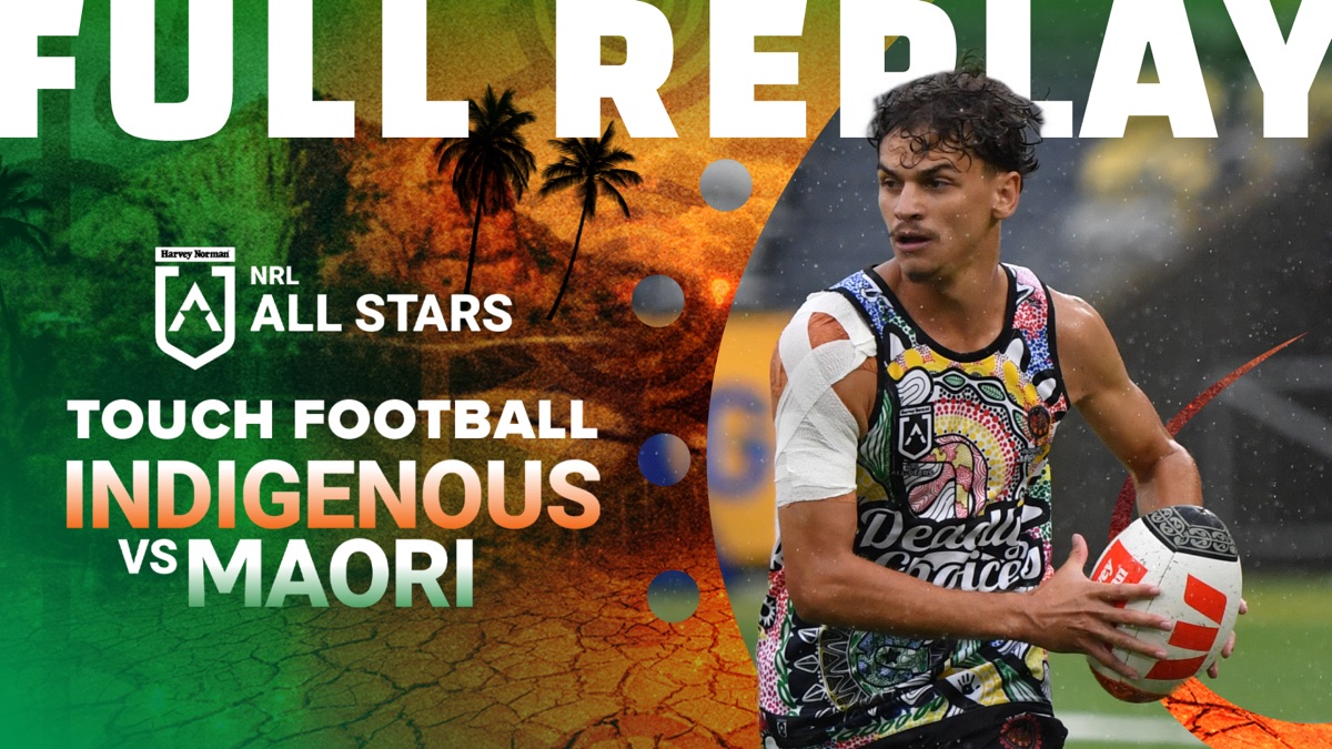 Indigenous All Stars v Maori All Stars: Touch Football – NRL Indigenous ...