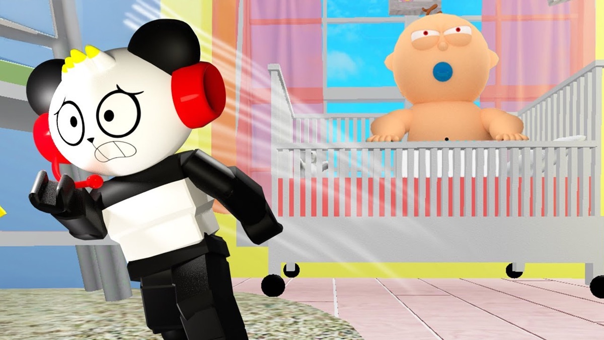 Don't Wake the Roblox Babies With Combo Panda! - Ryan's World (Season ...