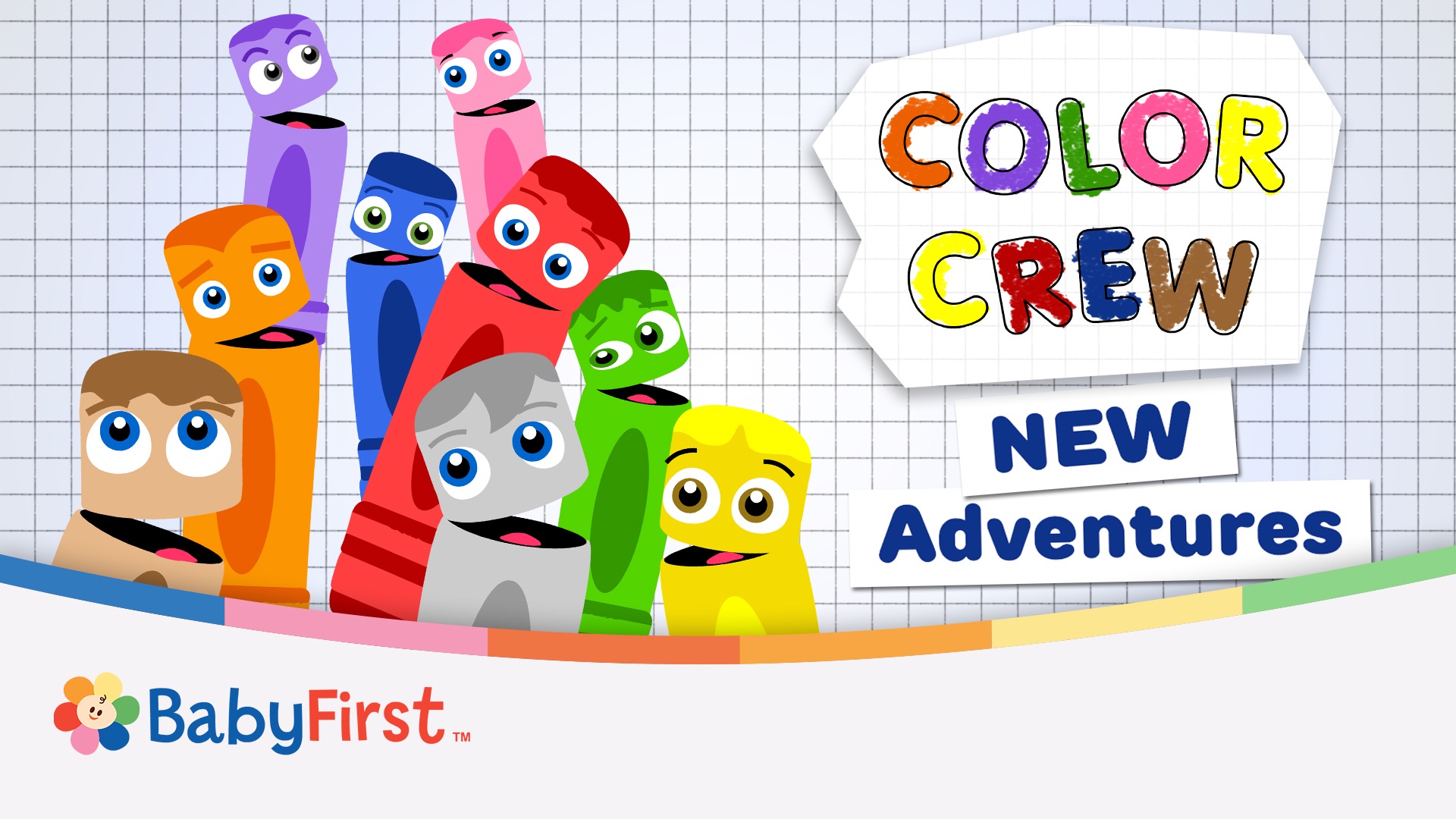 Color Crew New Adventures-4 - Green, Yellow, Red and More! on Apple TV