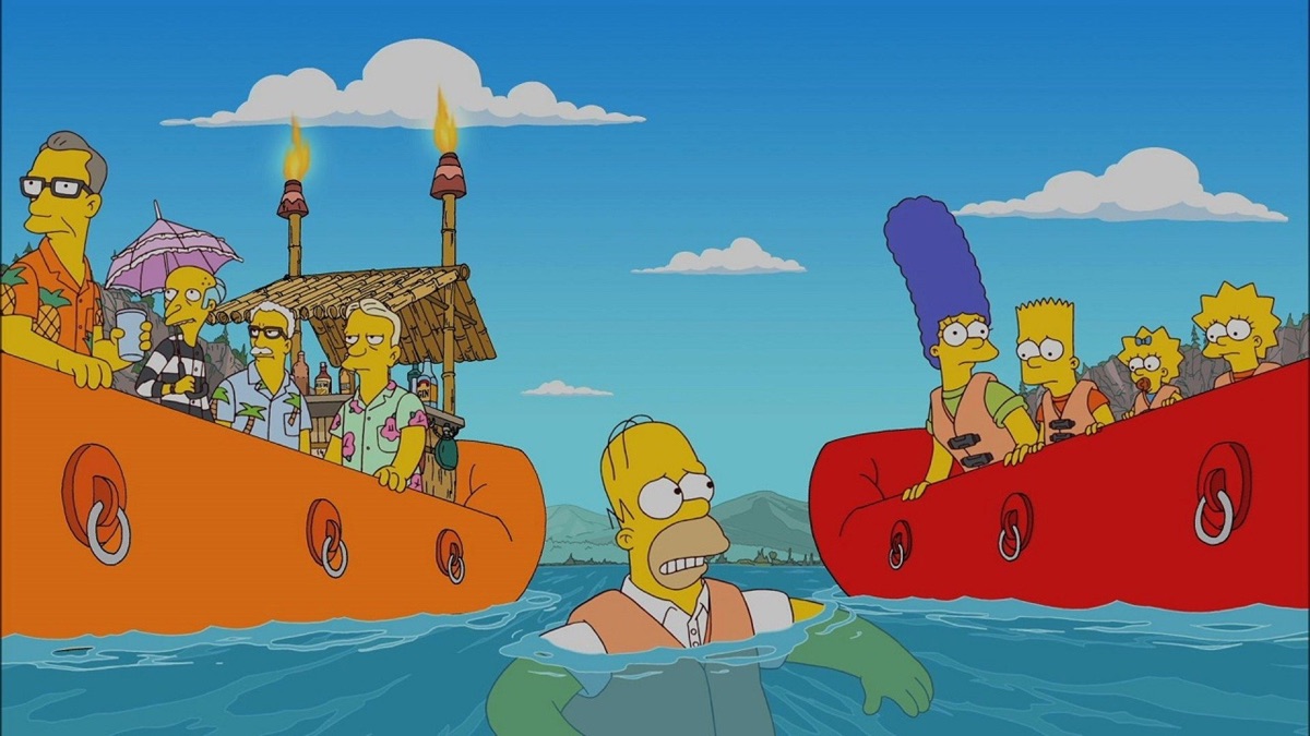 ‎The Man in the Blue Flannel Pants - The Simpsons (Series 23, Episode 7 ...