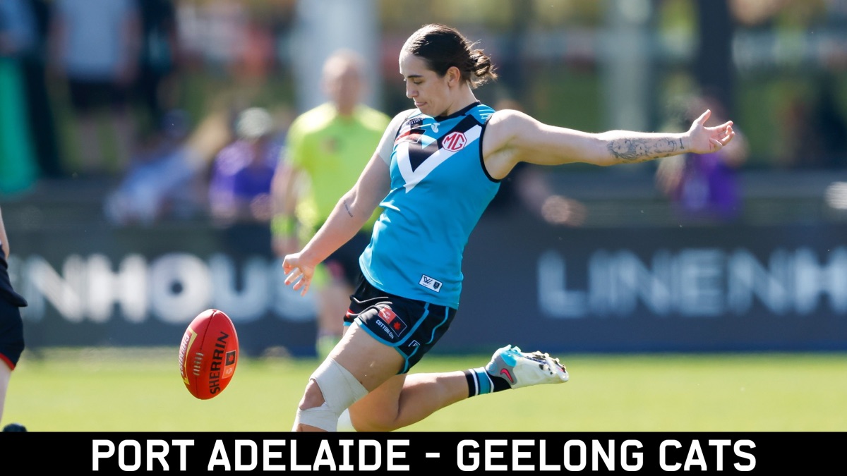 Port Adelaide - Geelong Cats - Apple TV (UK)