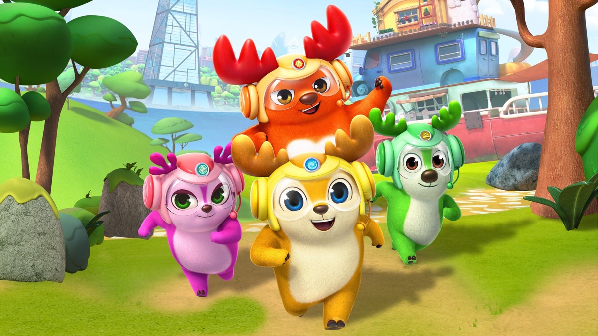 Deep Blue Boo Boo/Stuck Together - Deer Squad (Series 1, Episode 6 ...