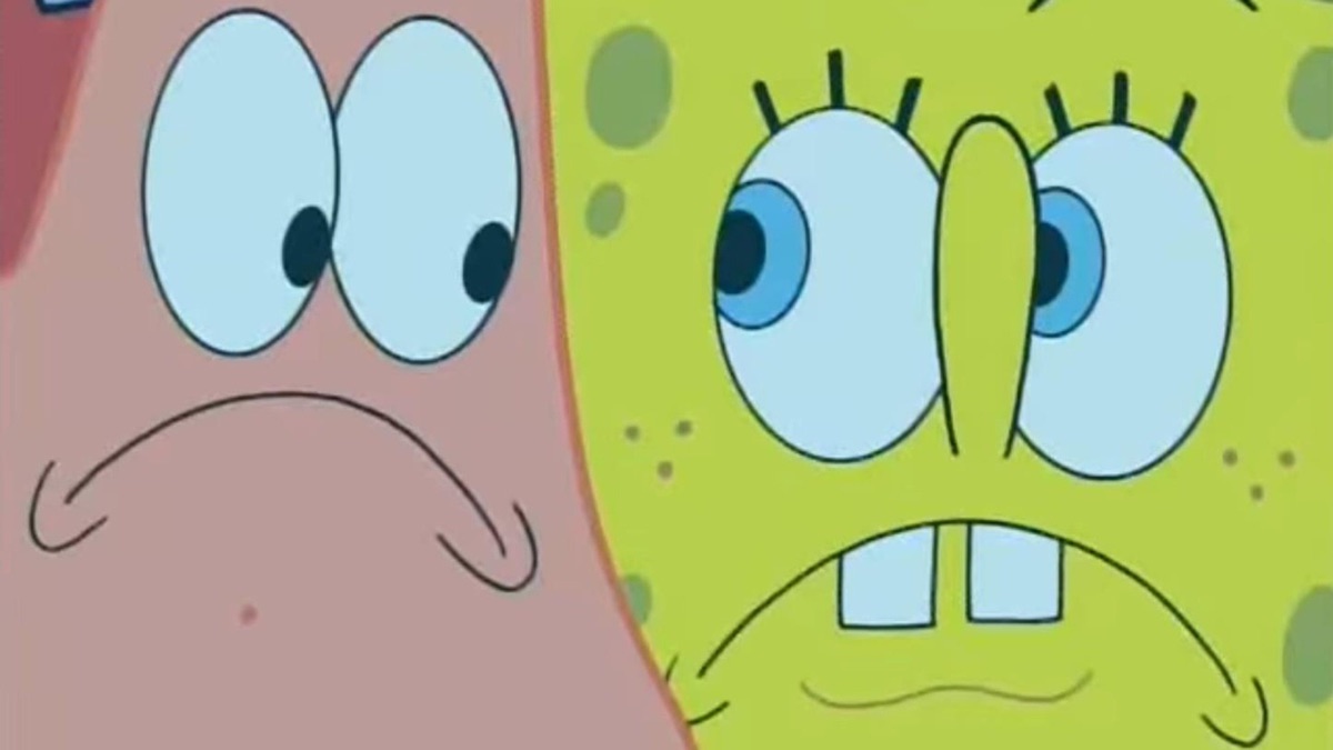 Spongebob And Patrick Shocked Face