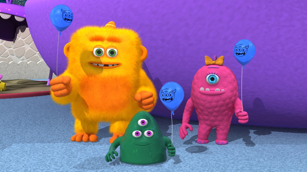 Trouble at the Day Scare Centre - Monster Math Squad (Season 1, Episode ...