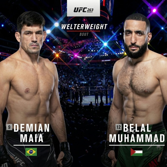 ‎263: Demian Maia vs. Belal Muhammad Main Card - Apple TV