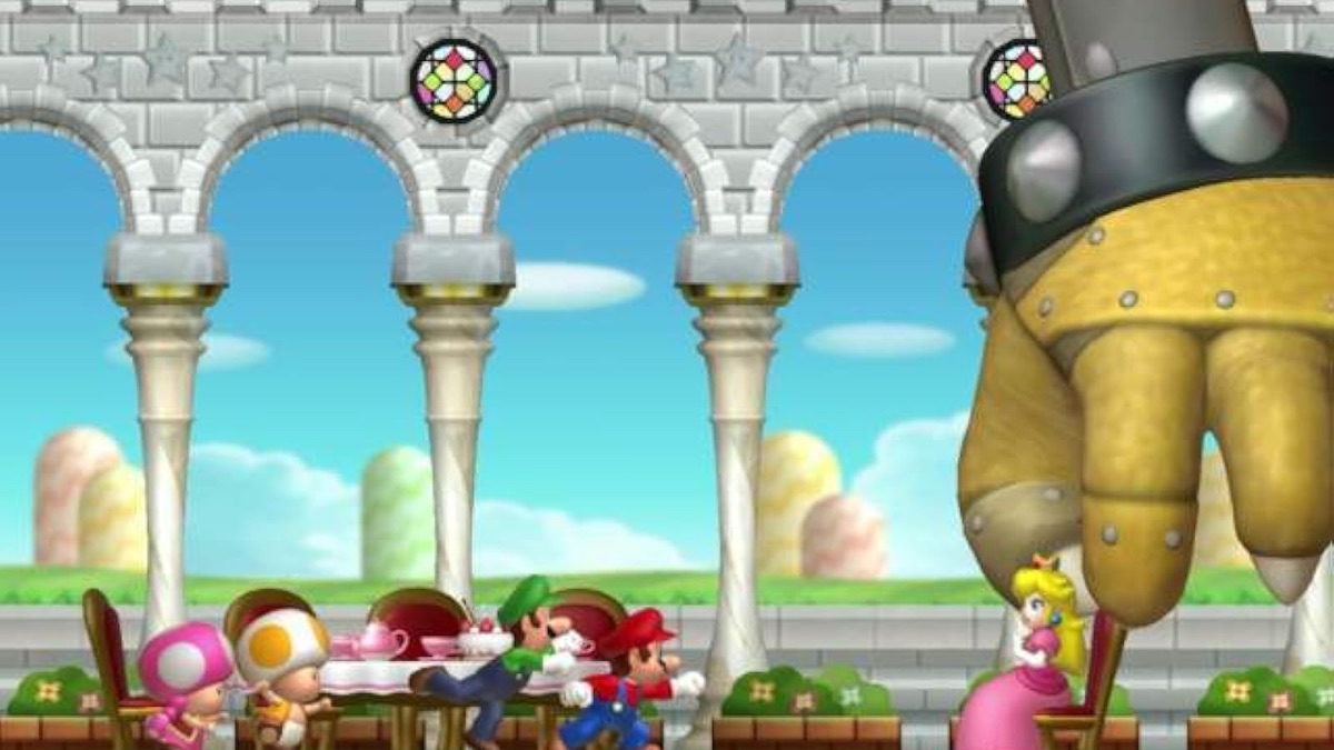 New Super Mario Bros. U Deluxe 1 - Mother Goose Club Let's Play Mario ...