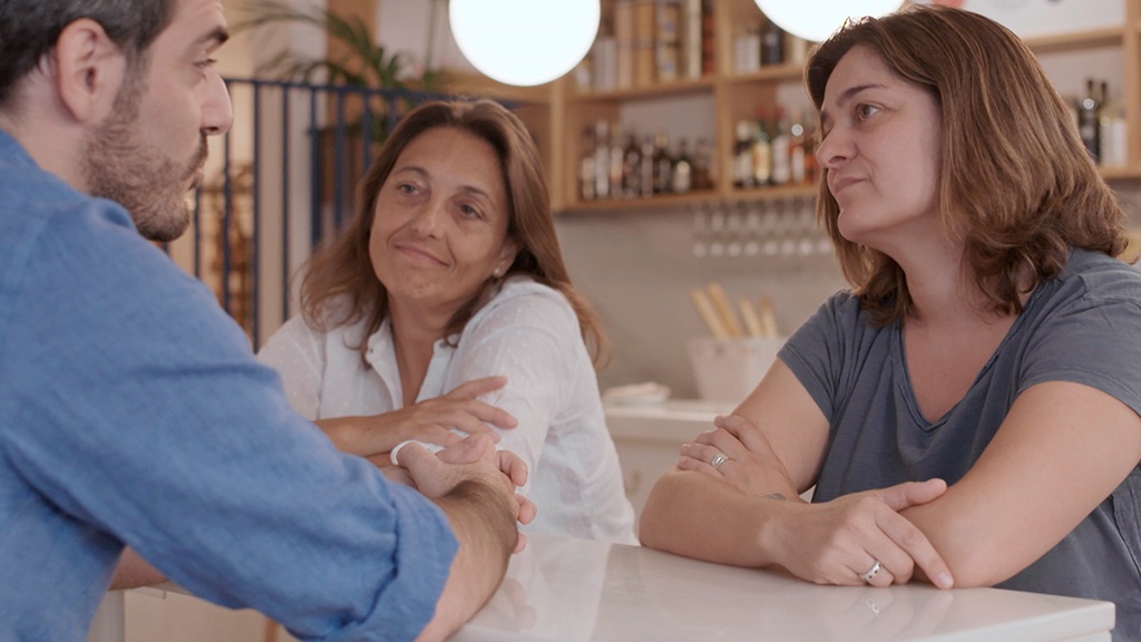 Berta y Rafa - Alex y Marta - Mª. Ángeles y Patricia - Mamás y papás a ...