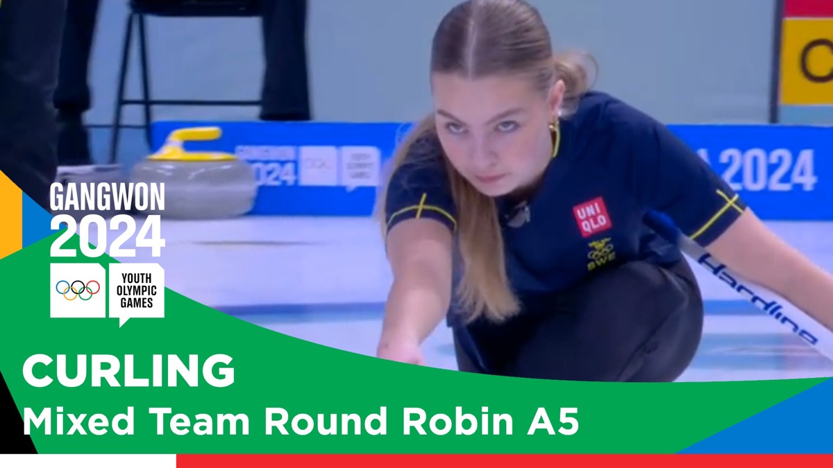 Curling: Mixed Team Round Robin A5 - Winter Youth Olympic Games Gangwon ...