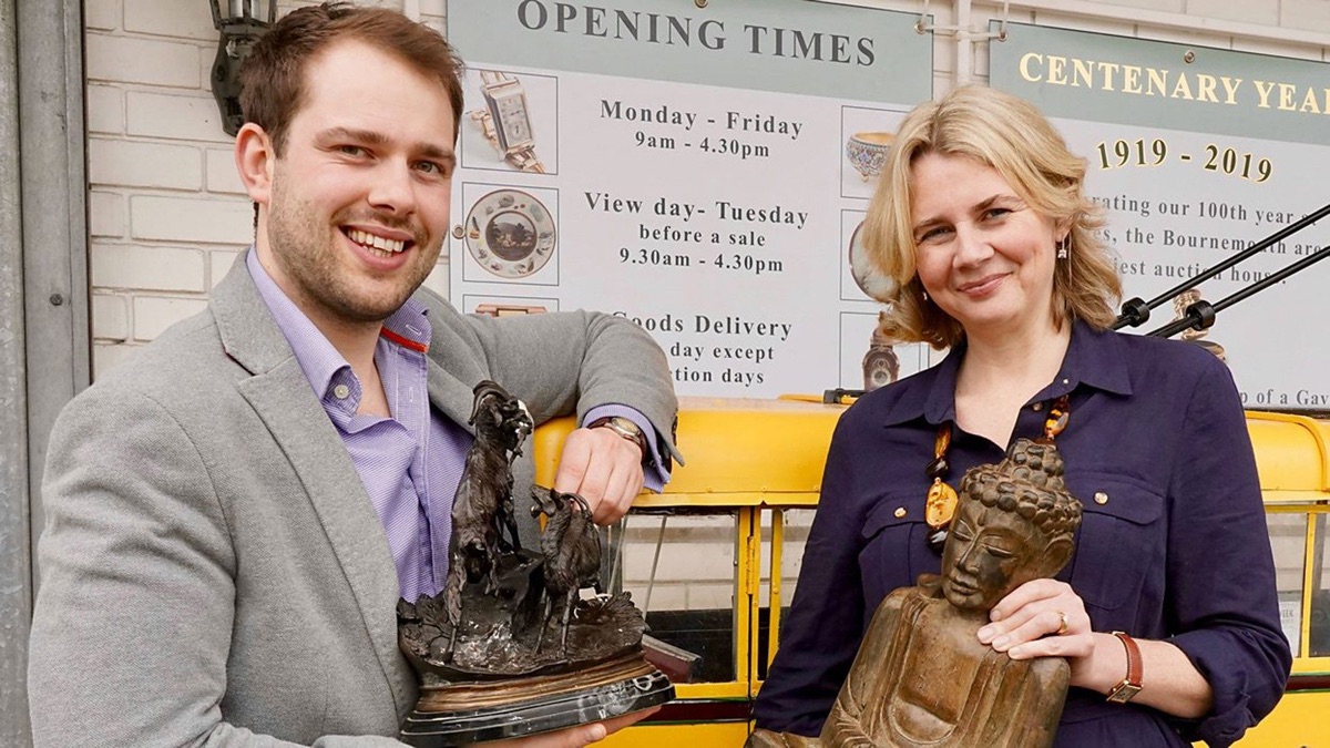 Catherine Southon and Tim Medhurst, Day 1 - Antiques Road Trip (Season ...