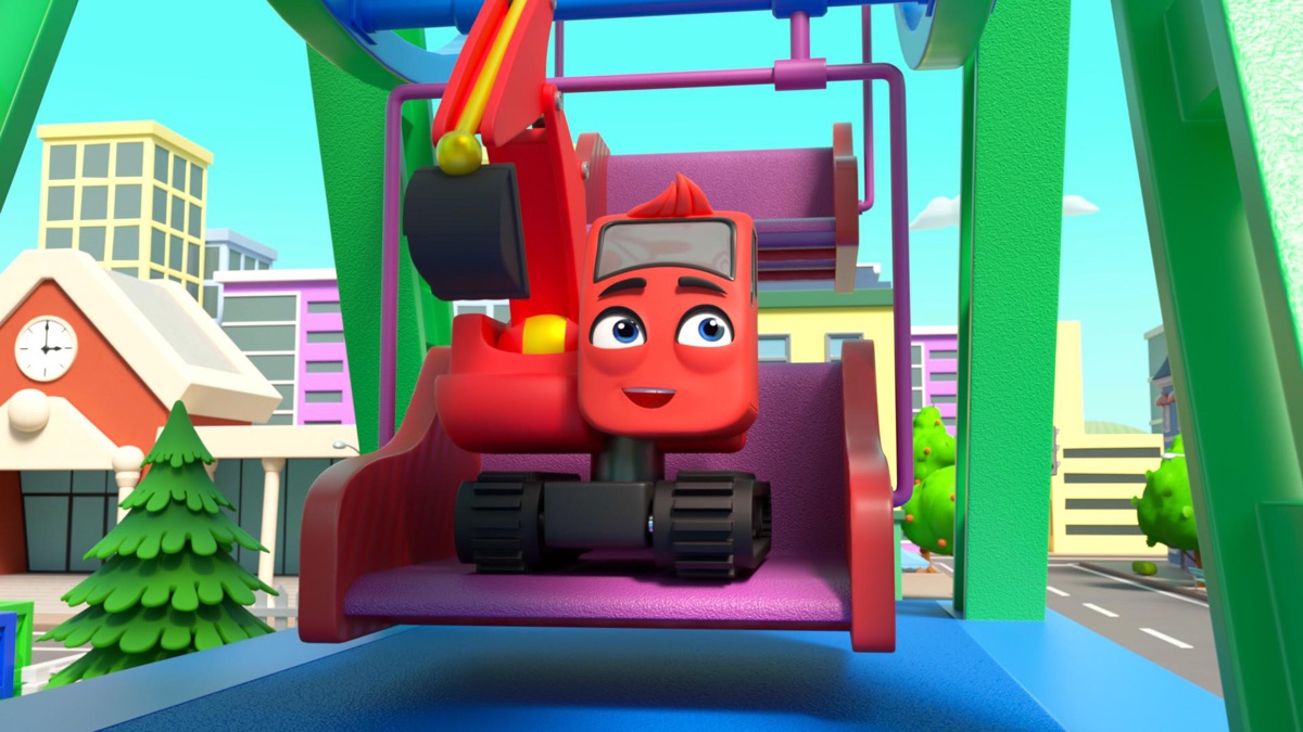 The Fairground Ferris Wheel - Digley's Stuck! - Digley and Dazey ...