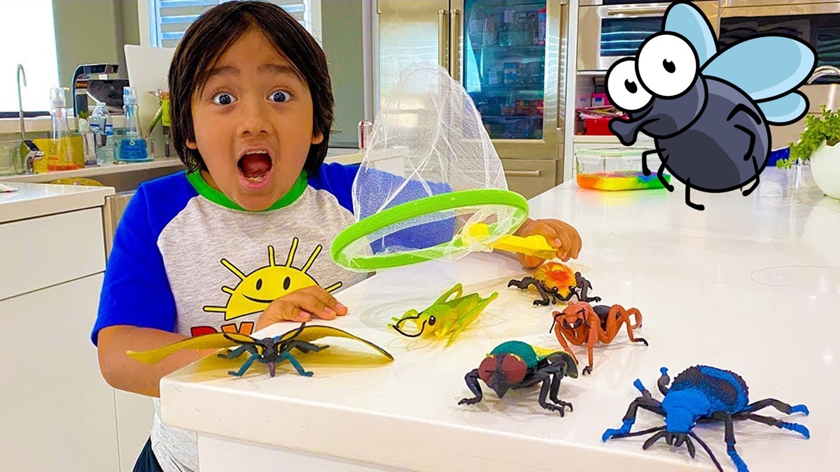 ¡Inspección de insectos de Ryan! - El mundo de Ryan: Especial viajes ...