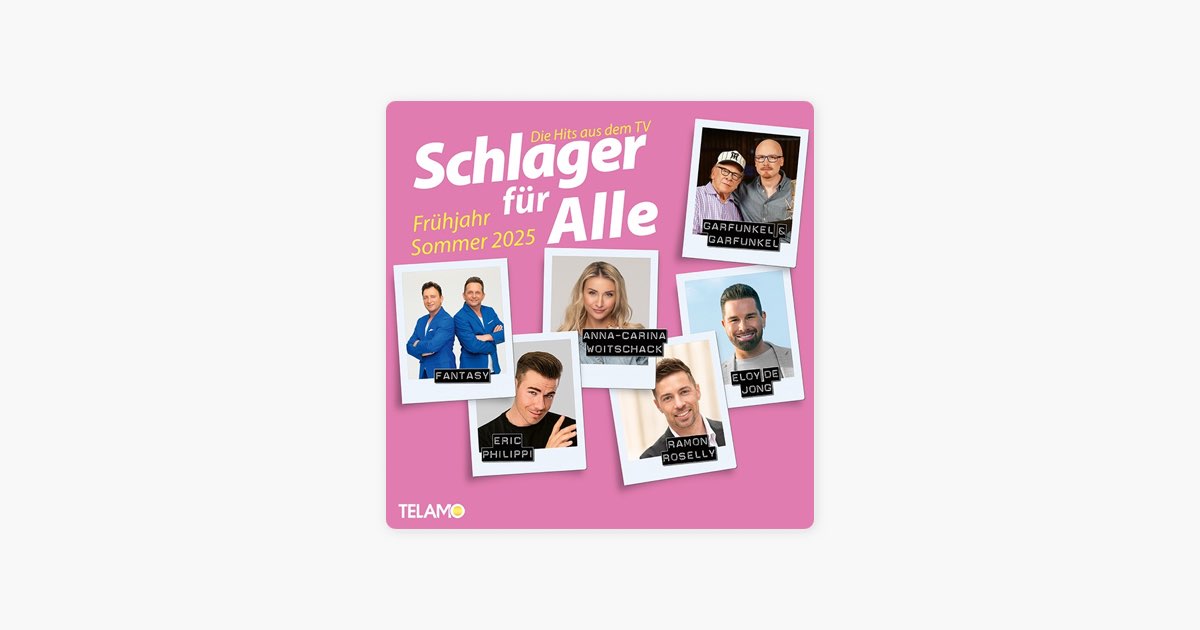 Schlager für Alle 2025“ von Schlager für Alle – Apple Music