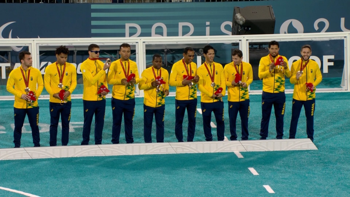 Paris 2024 - 07/09 - Bronze no futebol de cegos - Jogos Paralímpicos ...