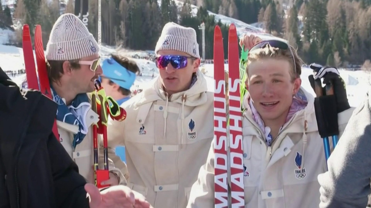 ‎Ski de fond - Victor Lovera : "C'était un relais de dingue !" - Les ...