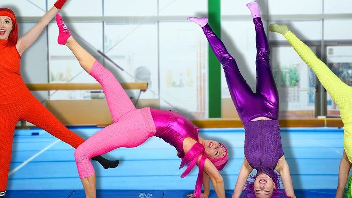 THE SUPER POPS GYM CLASS CHALLENGE. Totally TV Challenges. - Totally TV ...